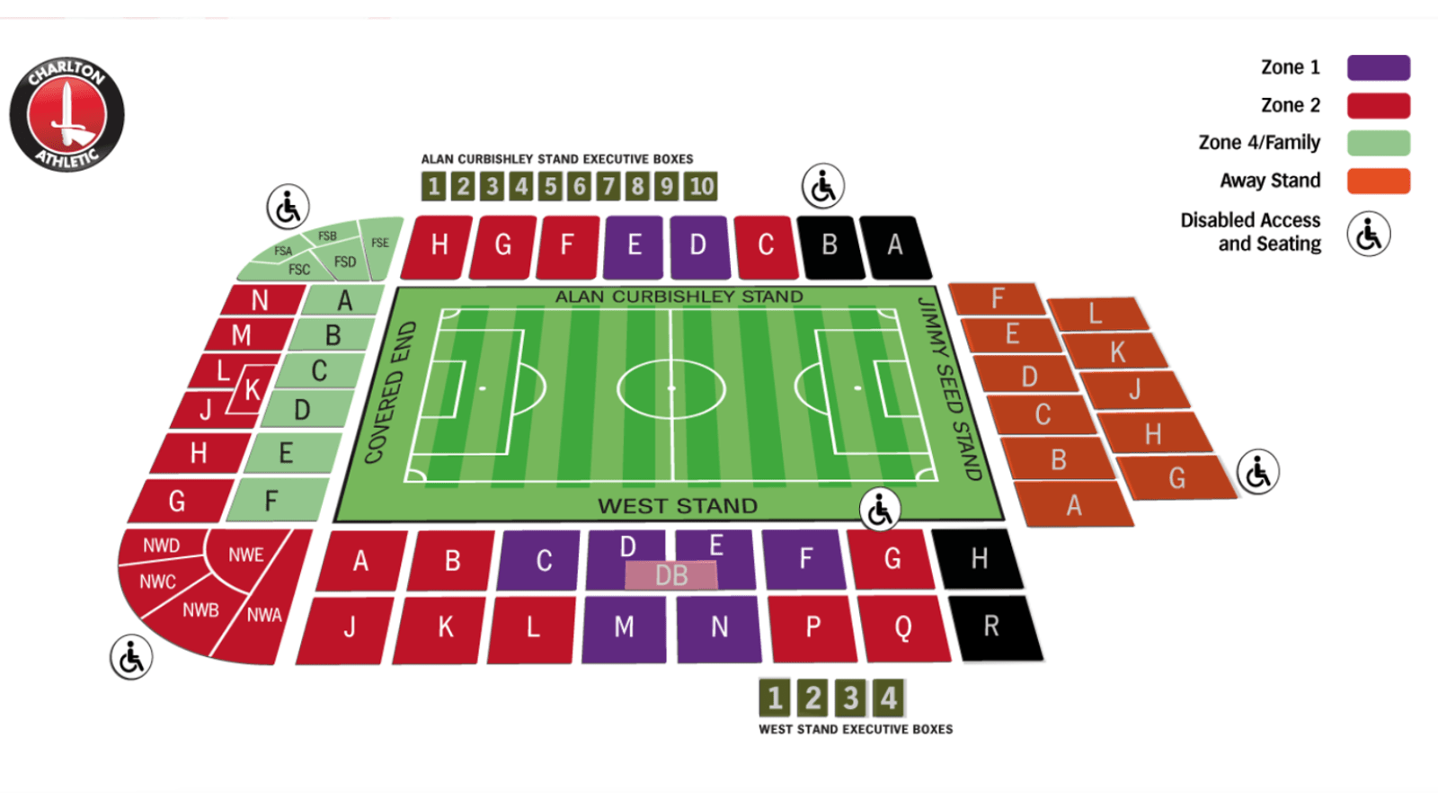 Stadium Plan | Charlton Athletic Football Club