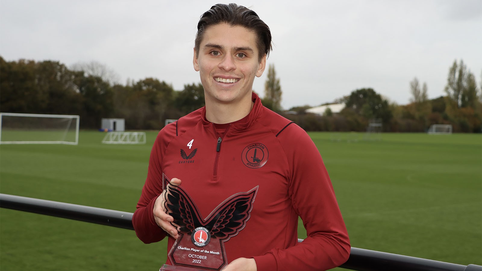 George Dobson named October's Castore Player of the Month | Charlton ...