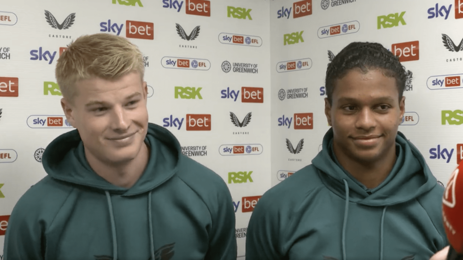 Mitchell and Rylah on first team debuts | Charlton Athletic Football Club