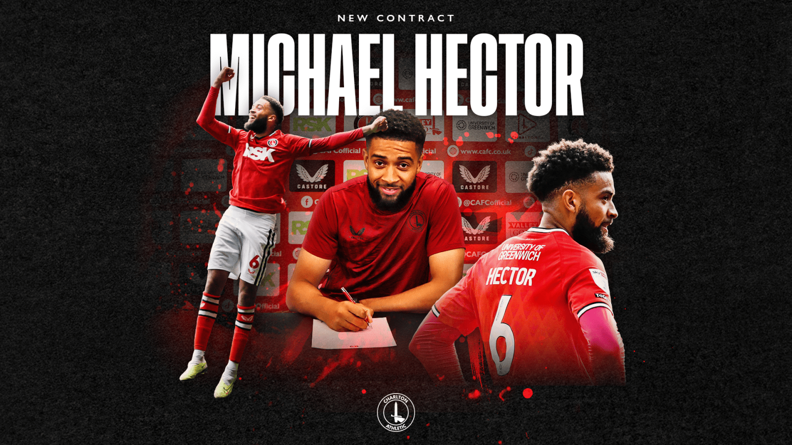 Michael Hector pens new contract | Charlton Athletic Football Club