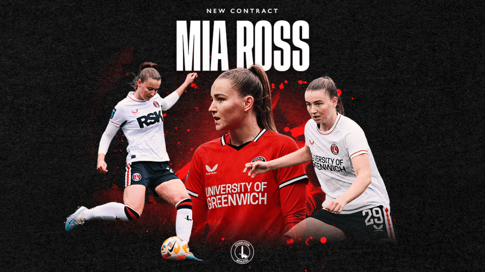 Mia Ross signs new deal | Charlton Athletic Football Club