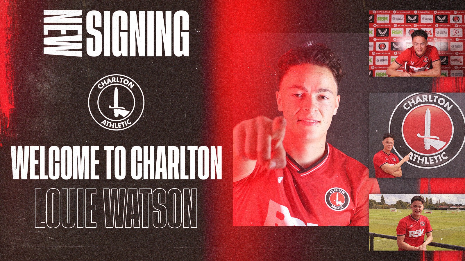 DONE DEAL | Addicks complete Louie Watson loan | Charlton Athletic ...