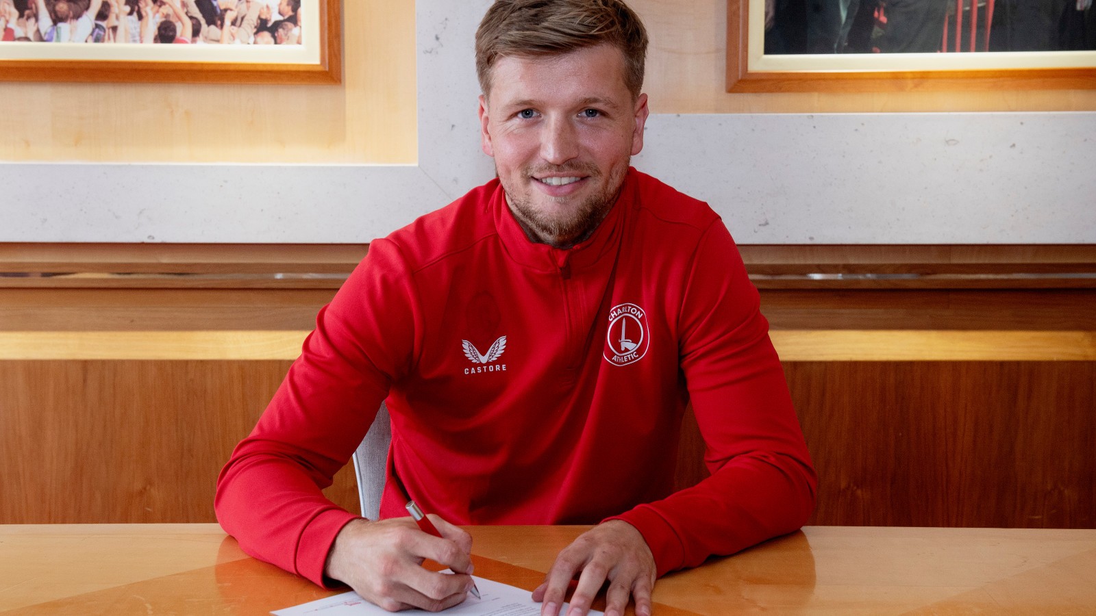 GALLERY | Luke Berry signs | Charlton Athletic Football Club