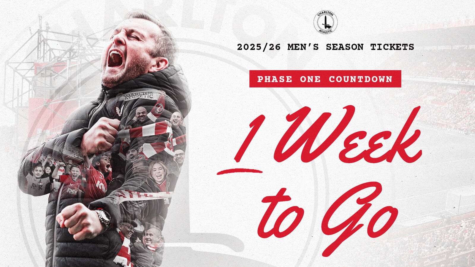 Get your Phase One season ticket now | Charlton Athletic Football Club
