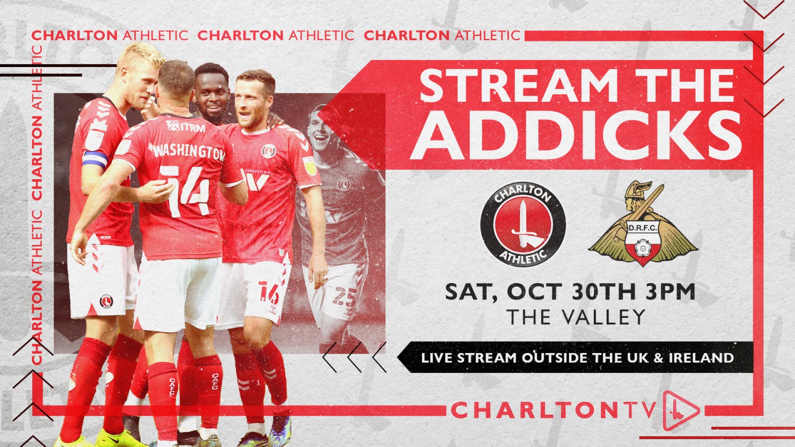 Watch Charlton v Doncaster Rovers outside the UK & Ireland | Charlton ...
