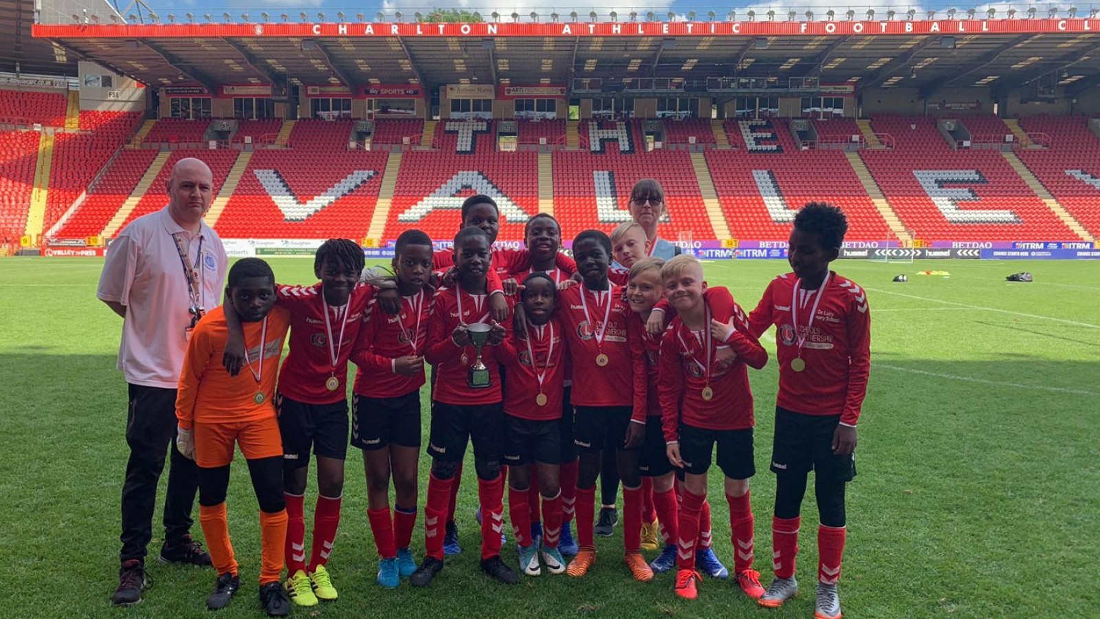 Schools Partnership tournament success at The Valley | Charlton ...