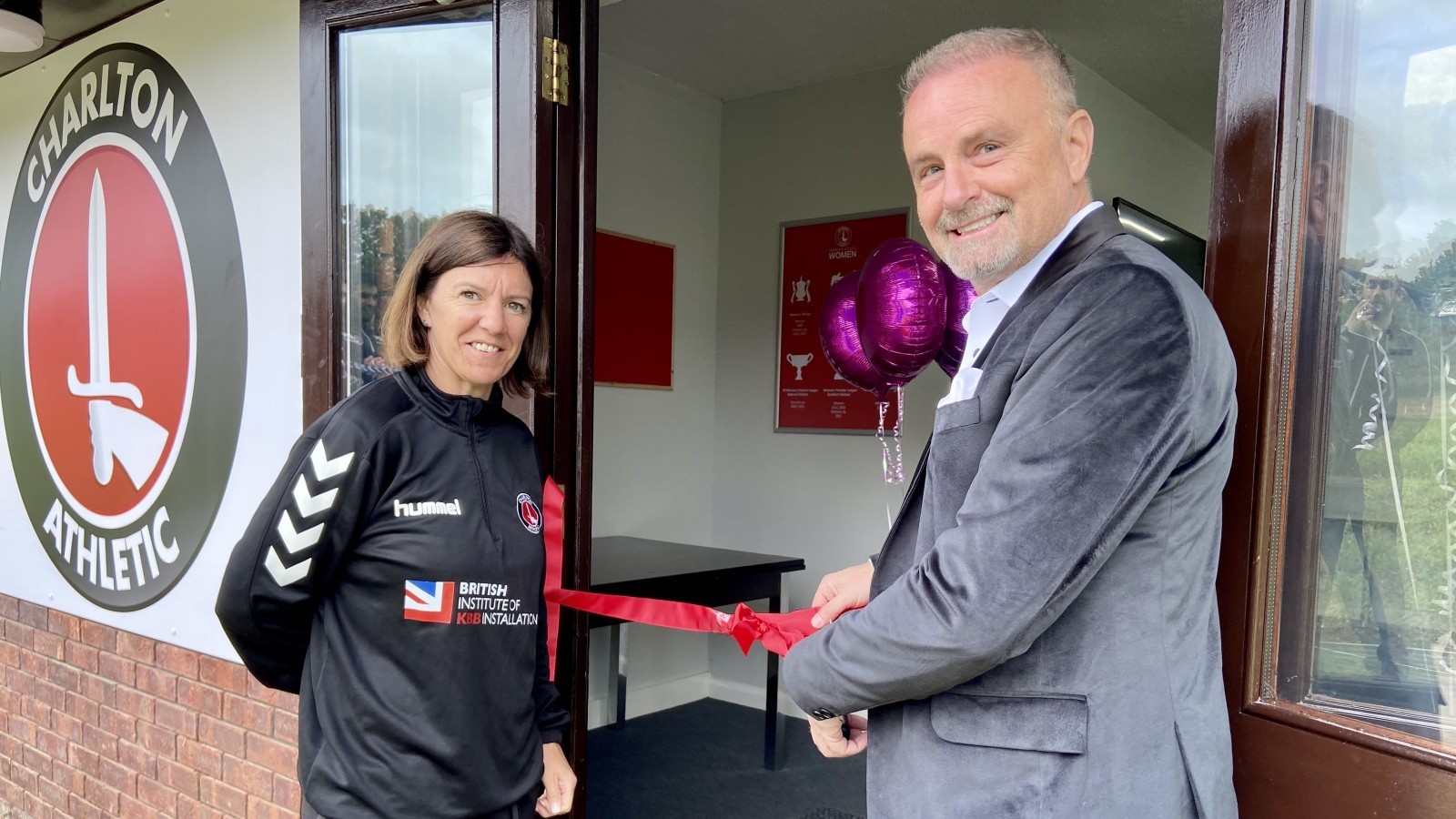 Thomas Sandgaard opens women’s training facility | Charlton Athletic ...
