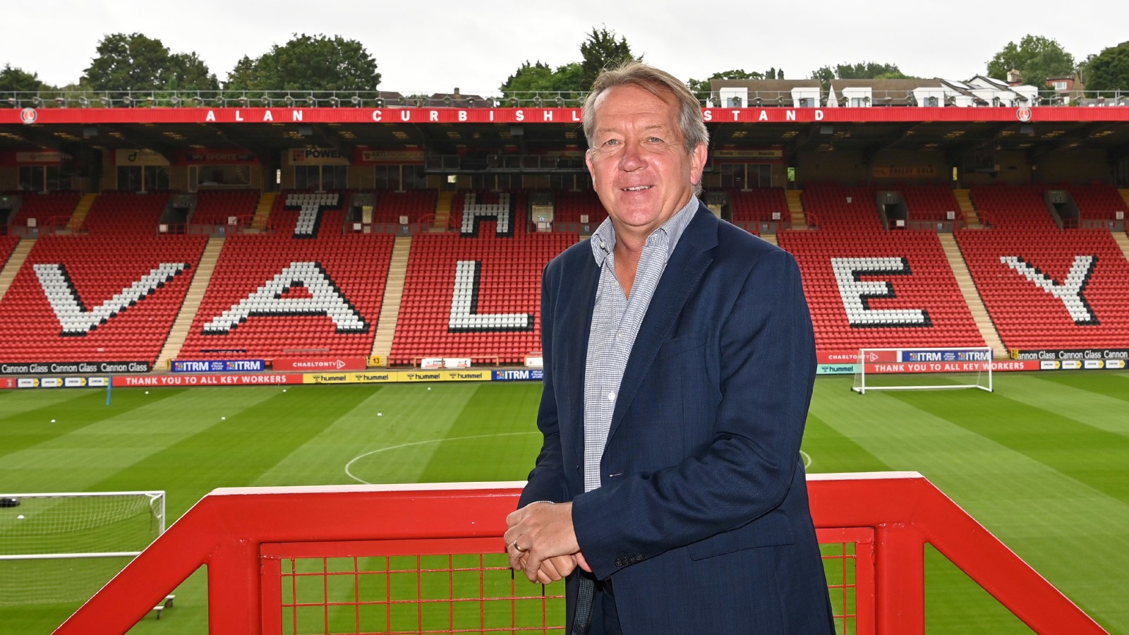 Alan Curbishley "honoured" ahead of Saturday's opening of his stand ...