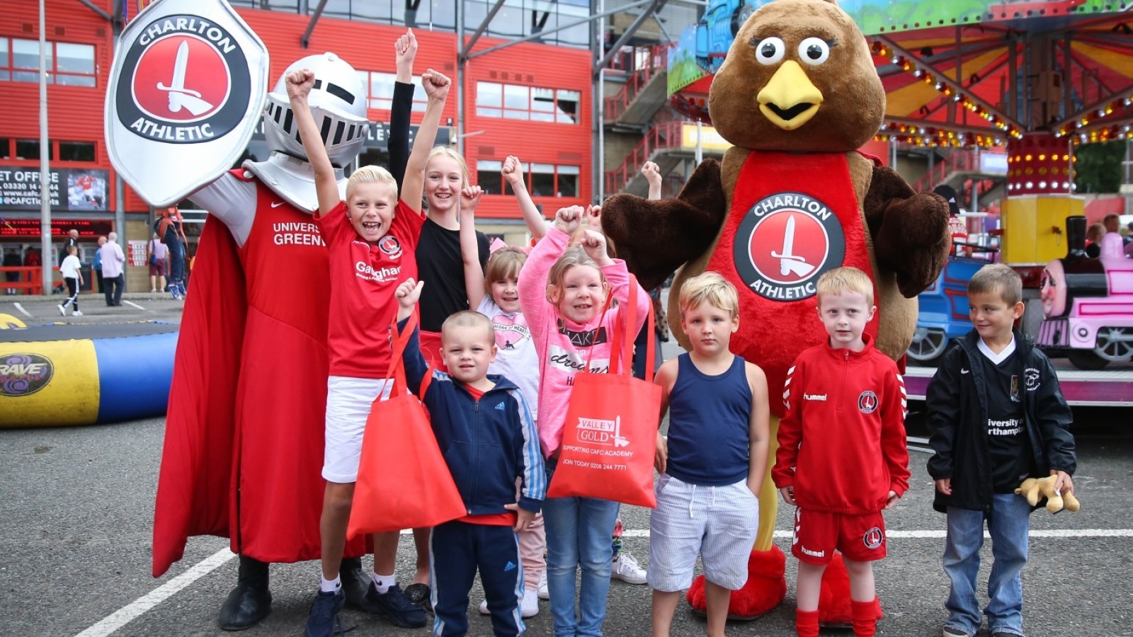 Charlton mascots to give away FREE prizes on Friday | Charlton Athletic ...