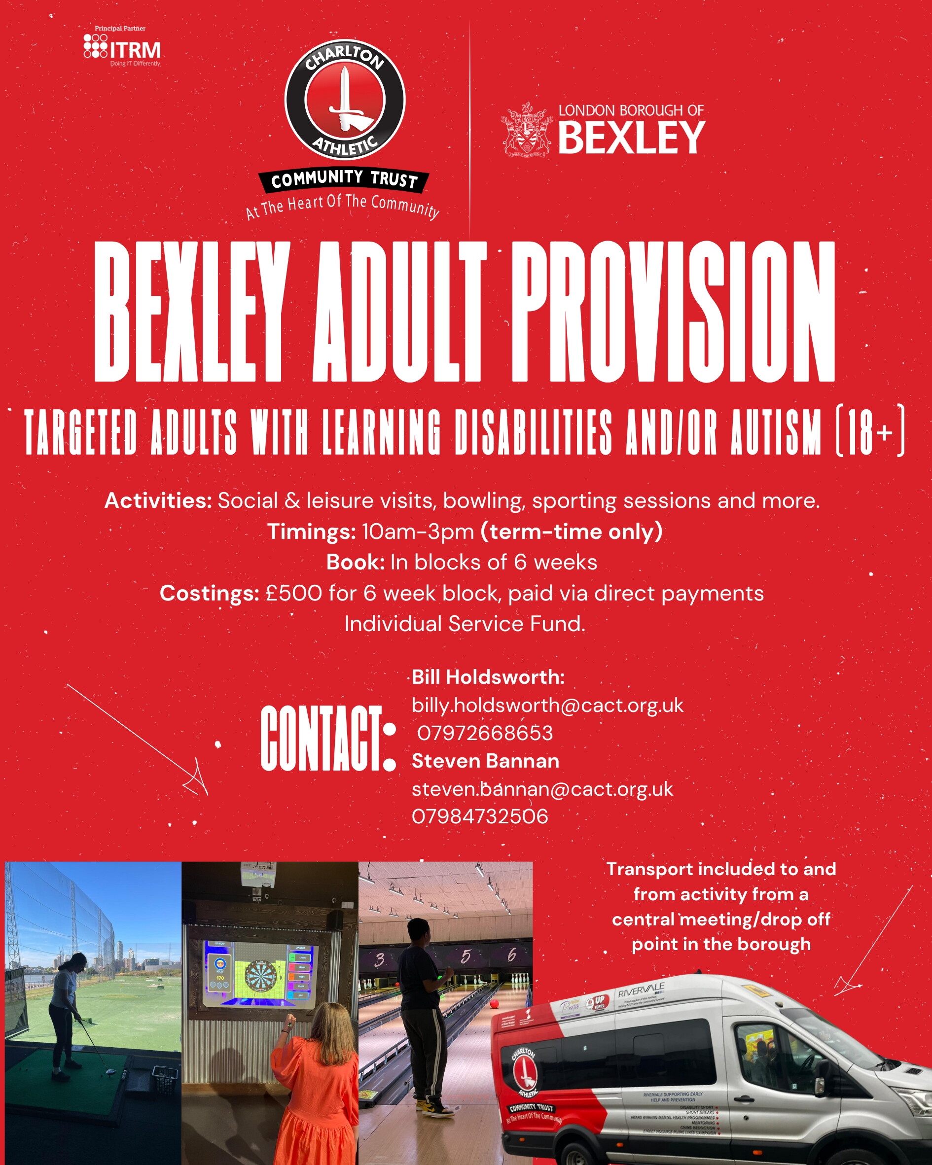 Bexley Adult Provision | Charlton Athletic Football Club