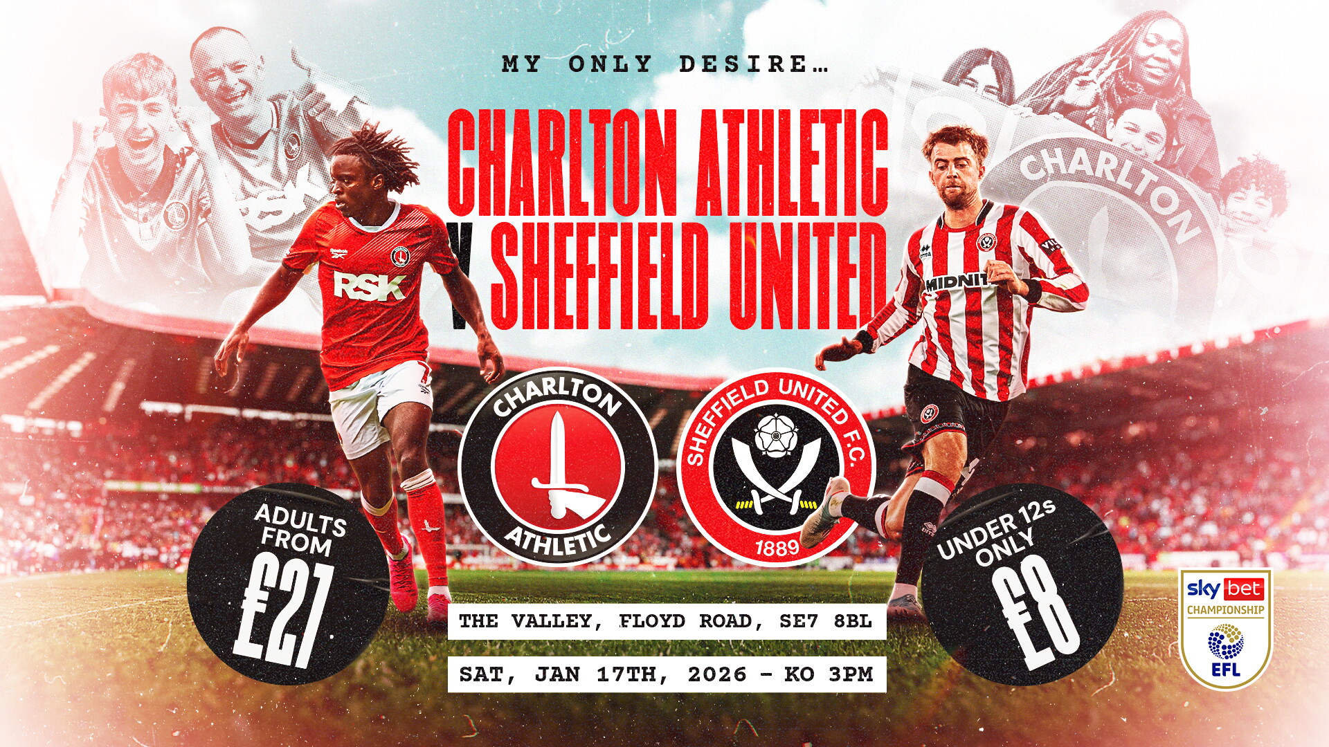Jones previews Sheffield United clash | Charlton Athletic Football Club