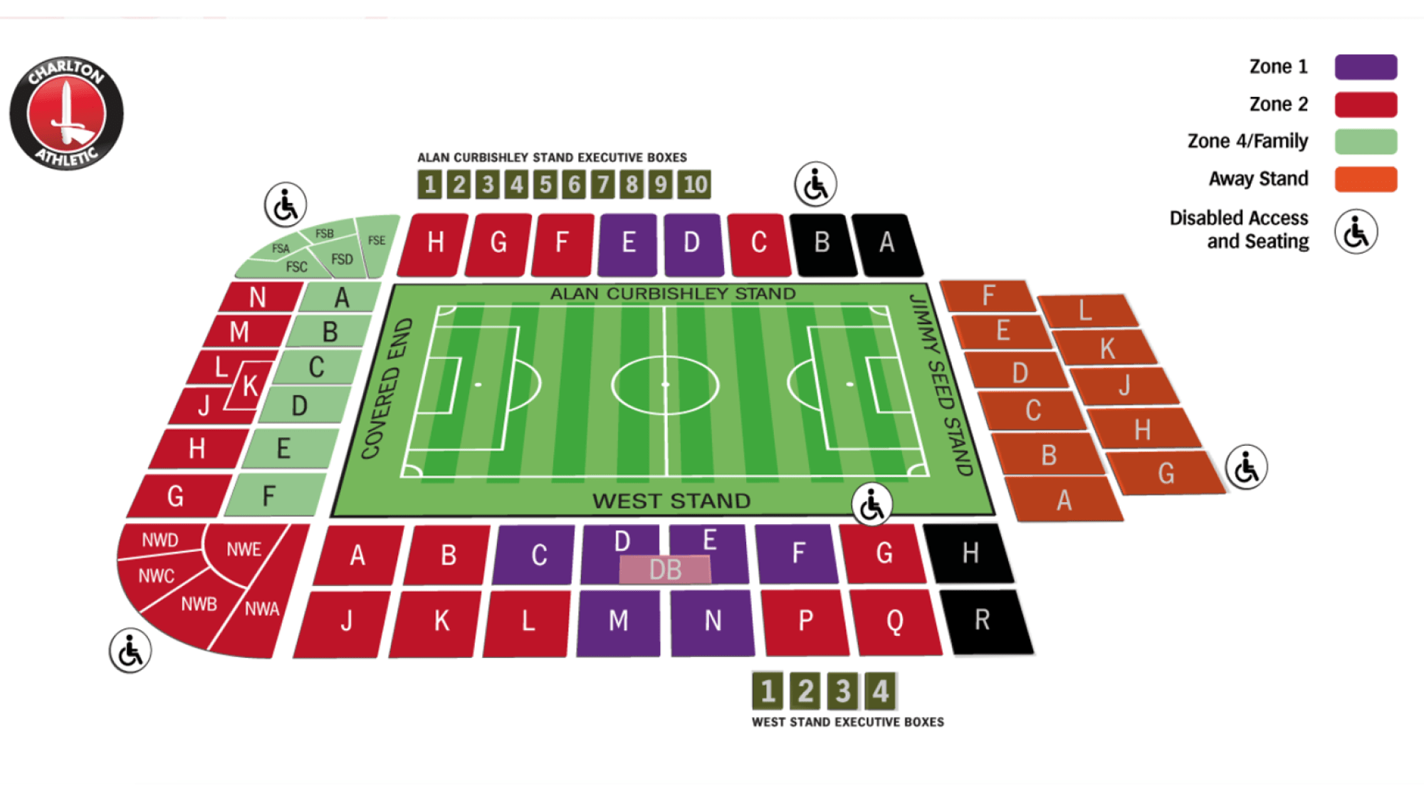 Stadium Plan | Charlton Athletic Football Club