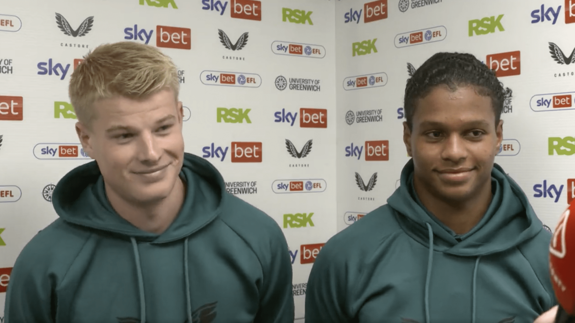 Mitchell and Rylah on first team debuts | Charlton Athletic Football Club