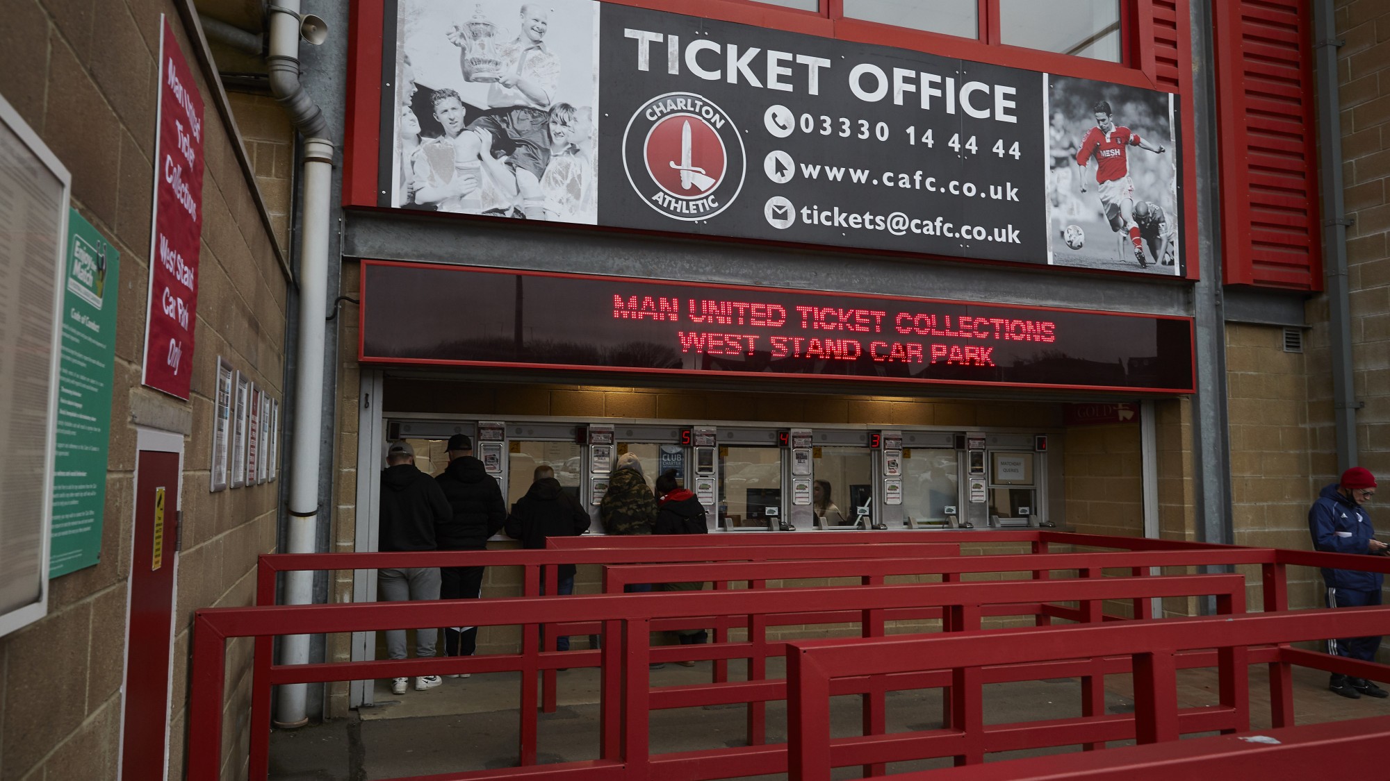 Ticket office open on Sunday | Charlton Athletic Football Club