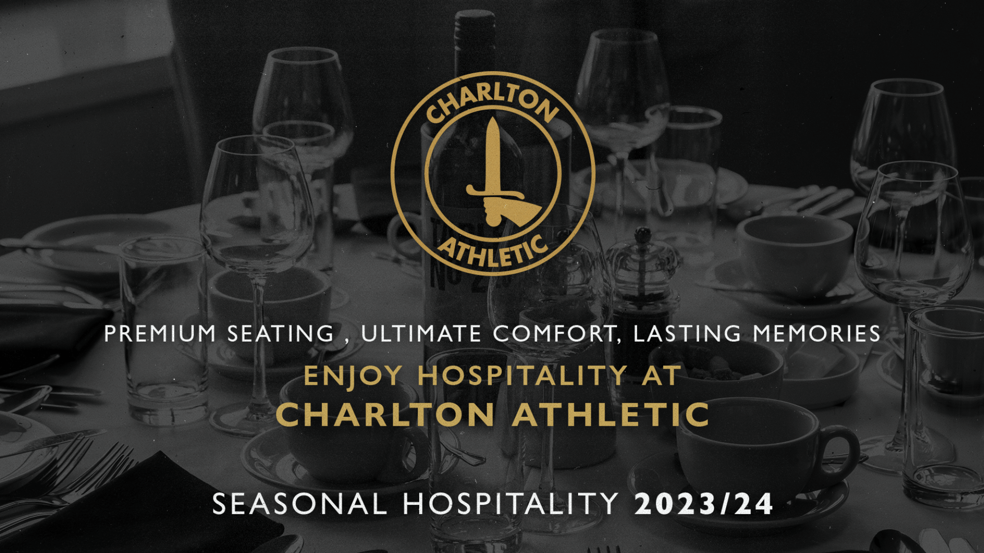 2023/24 seasonal hospitality packages on sale! | Charlton Athletic ...