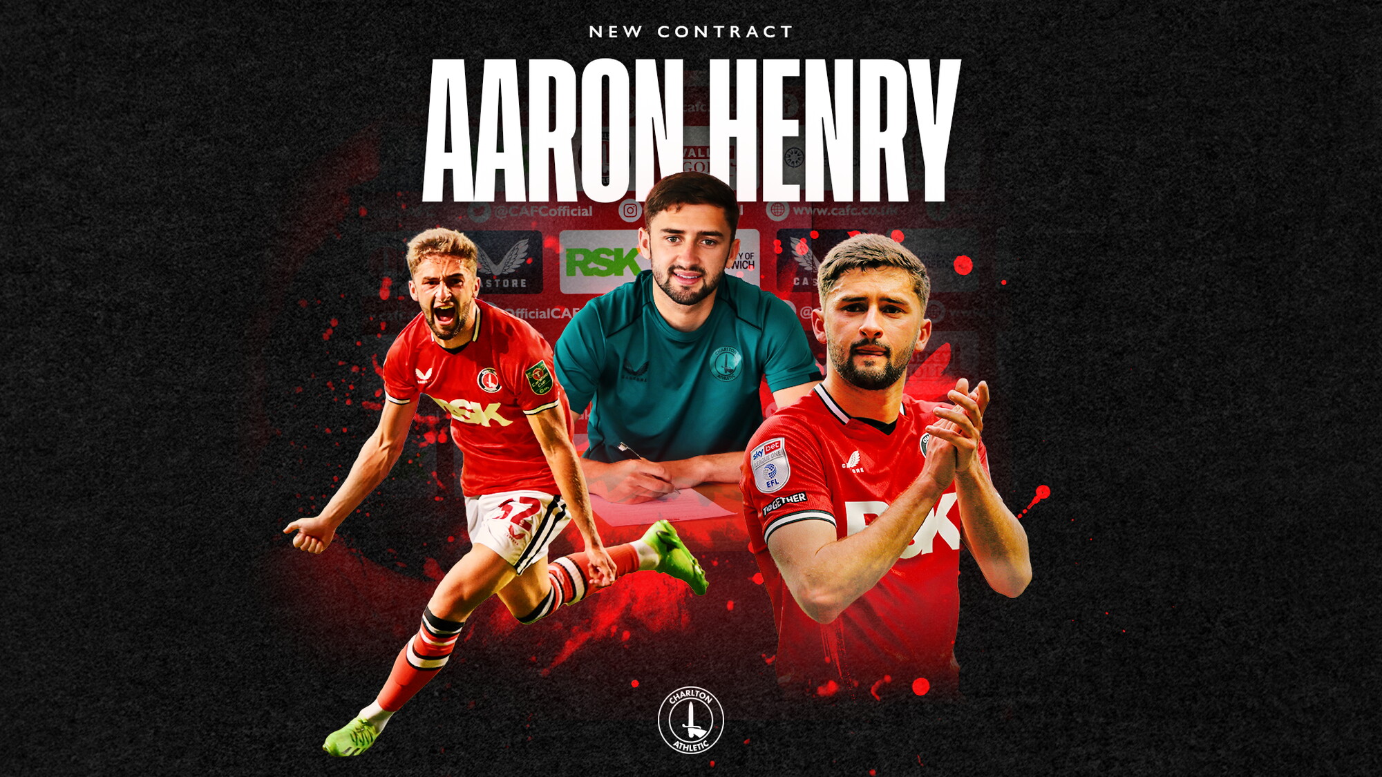 Aaron Henry commits his future to the club | Charlton Athletic Football ...