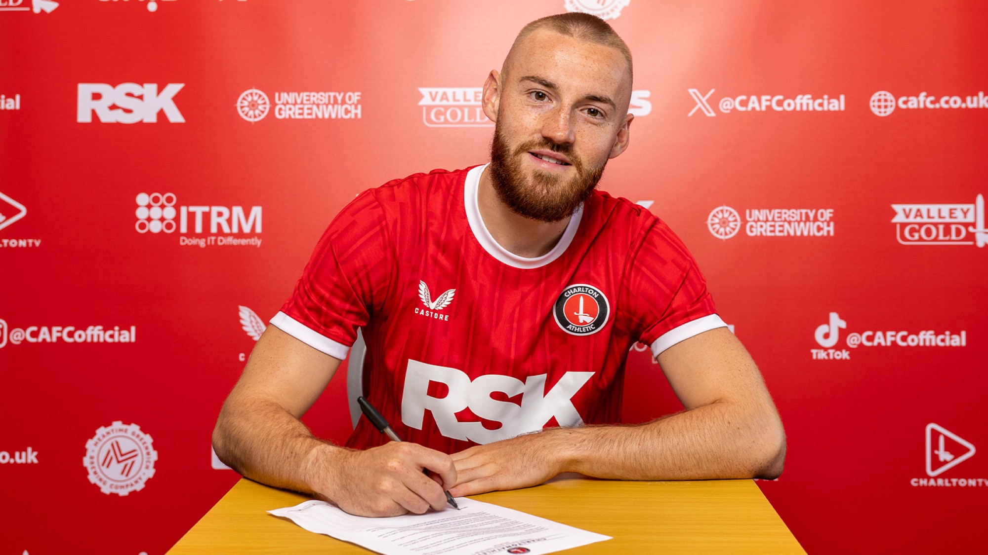 Allan Campbell is a red! | Charlton Athletic Football Club