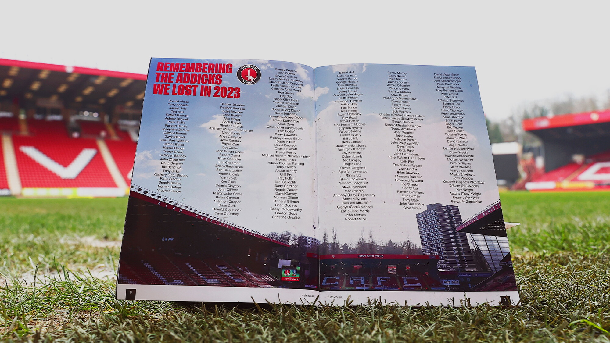 Annual memorial fixture set for January 4th | Charlton Athletic ...