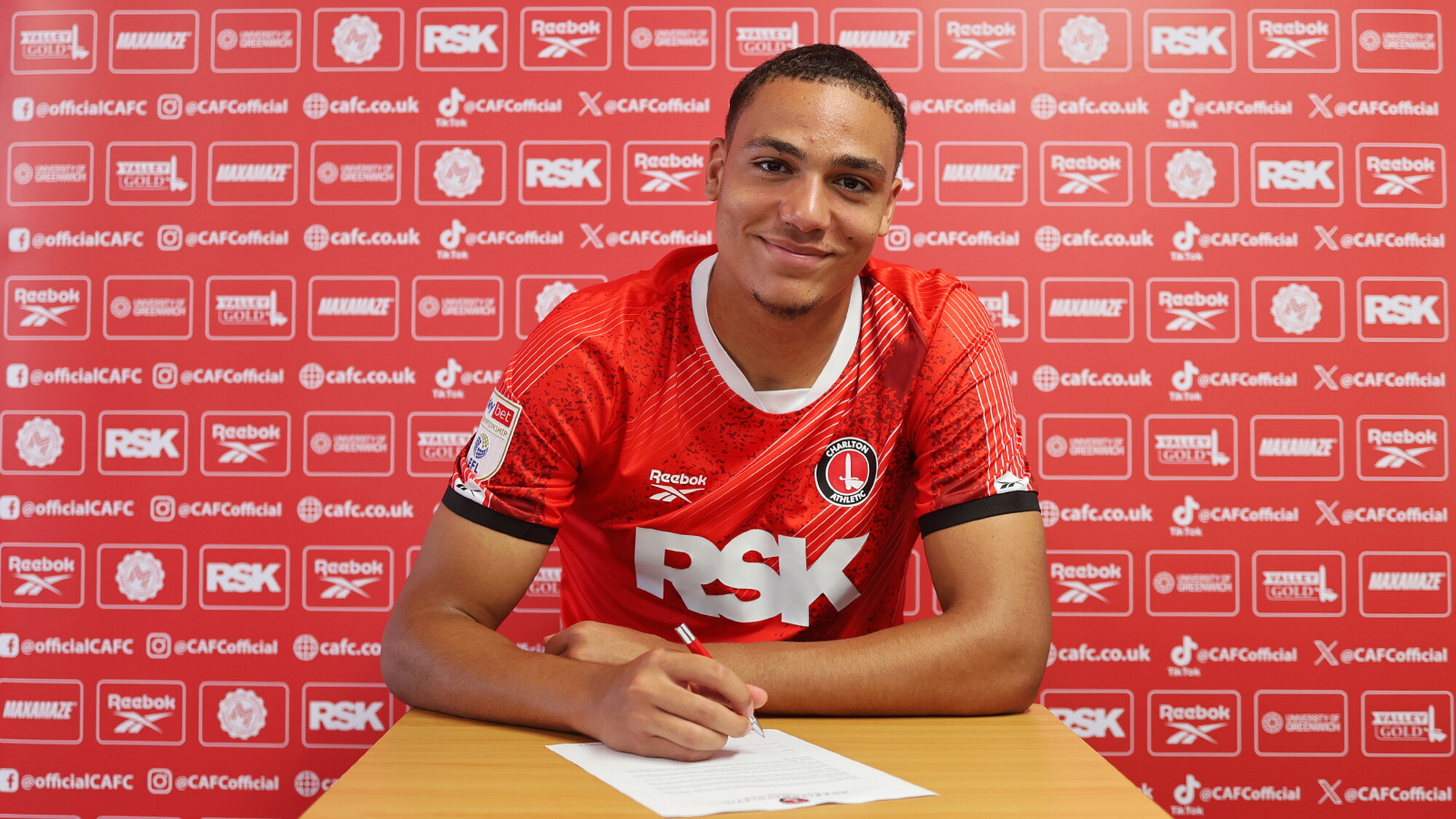 Miles Leaburn signs new contract | Charlton Athletic Football Club