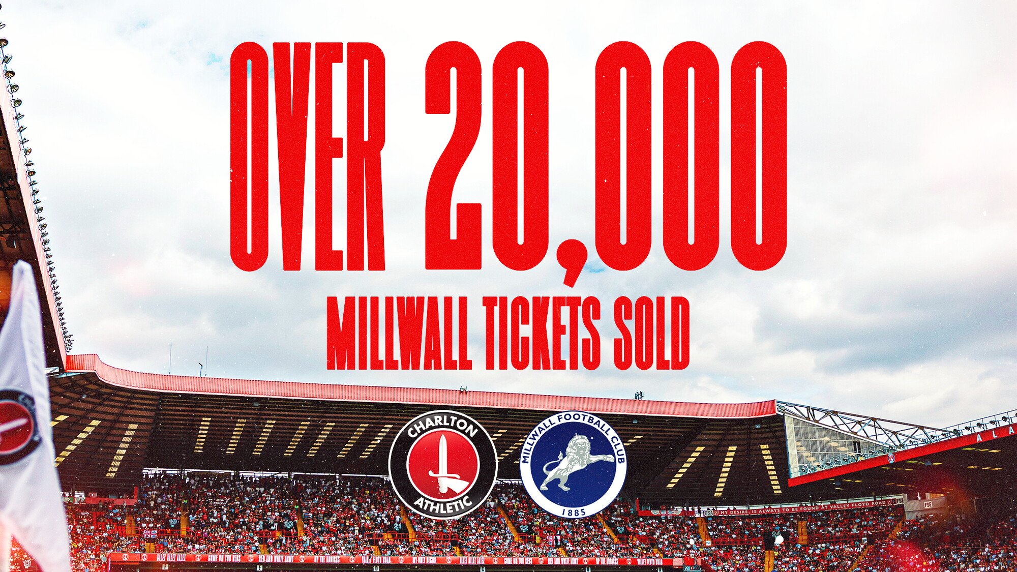 Another bumper crowd set for Millwall clash | Charlton Athletic ...