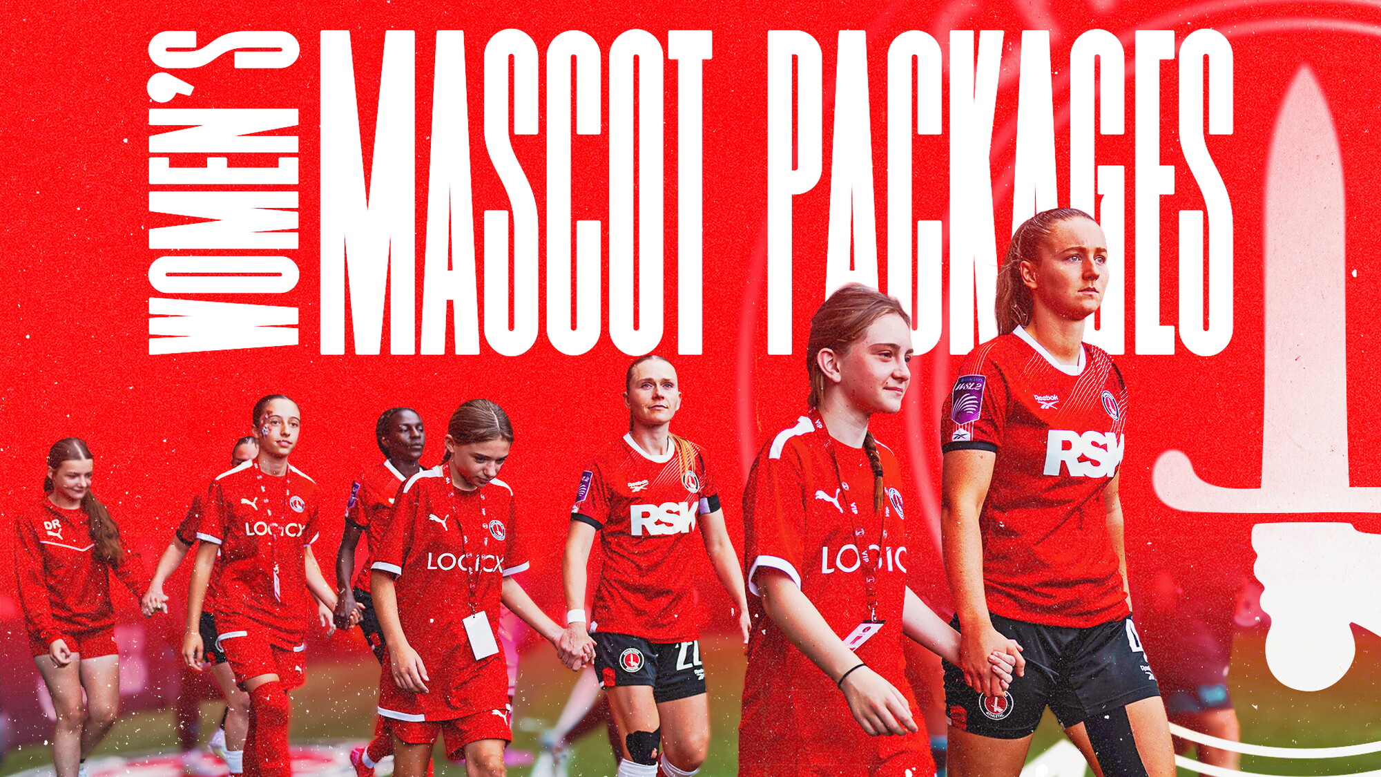 Women’s Mascot Packages: Walk Out with the Addicks | Charlton Athletic ...