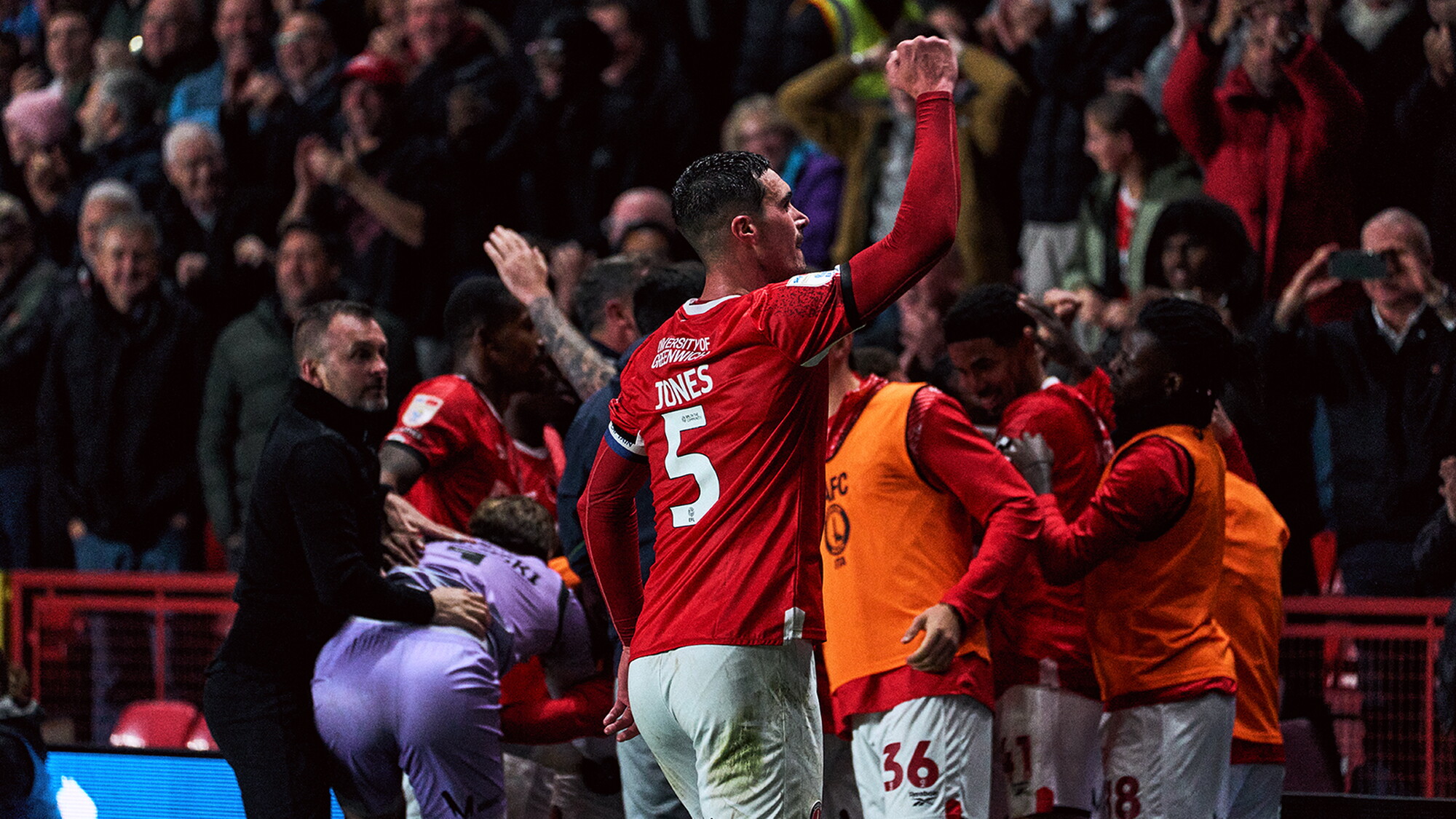 Steve Brown lauds Lloyd Jones | Charlton Athletic Football Club