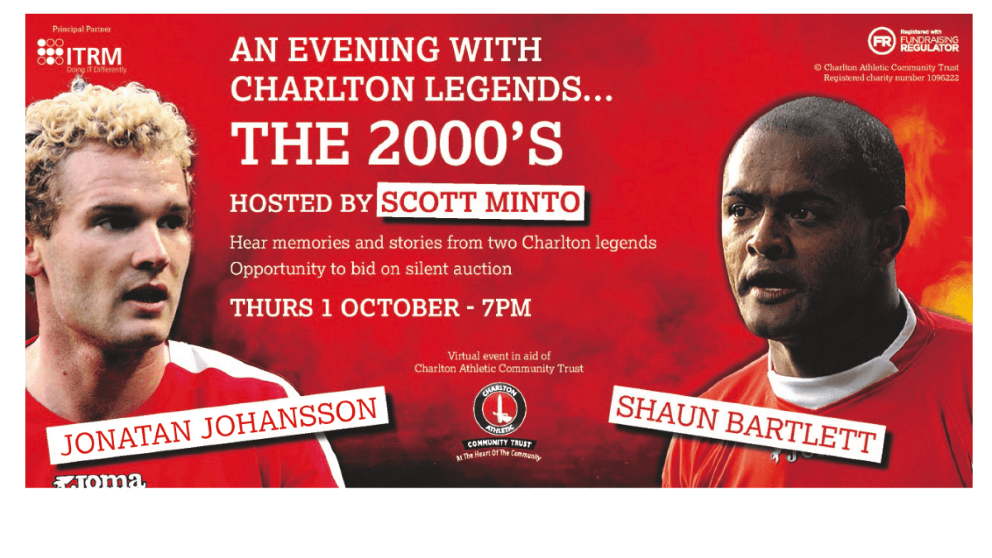 Tickets on sale for virtual evening with Charlton Legends | Charlton ...