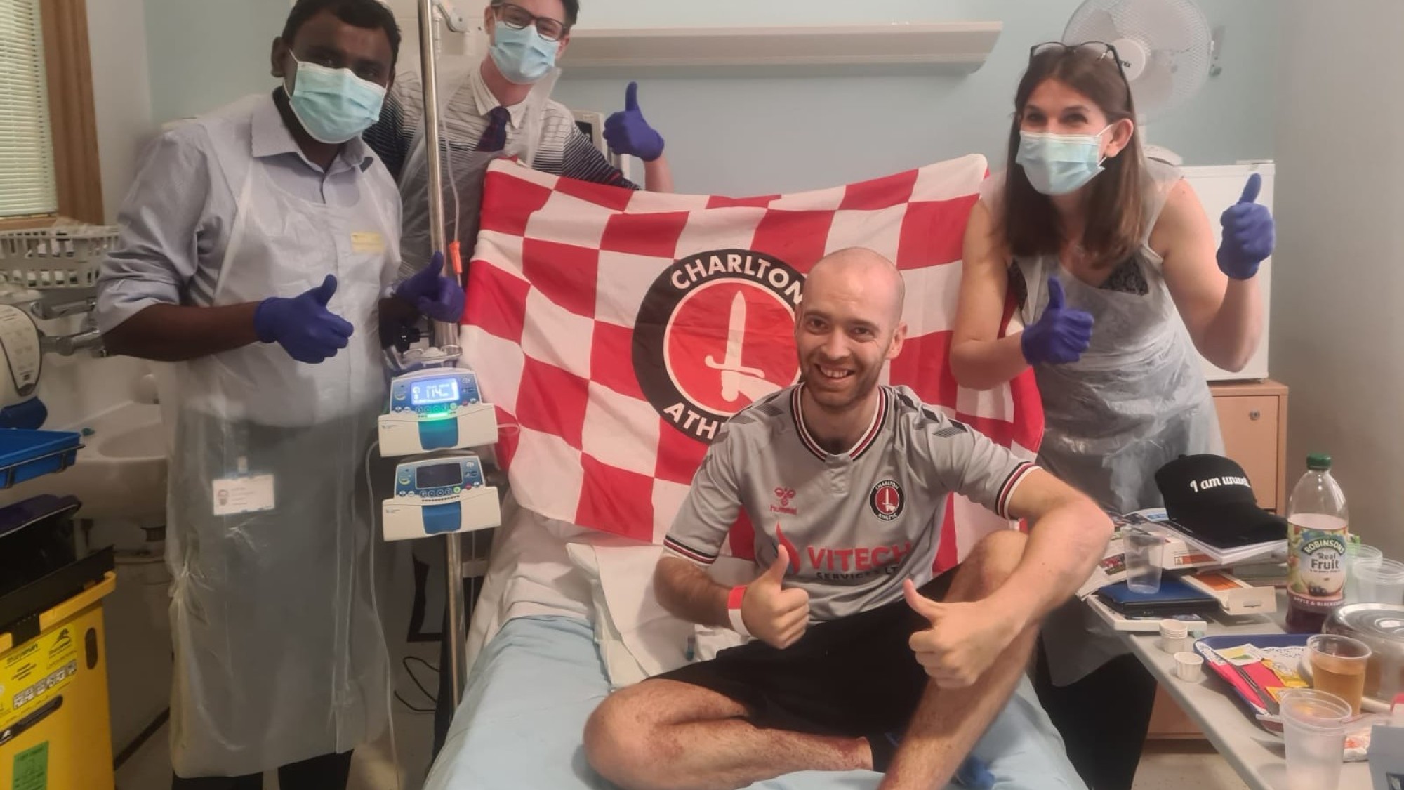 Support lifelong Addick Adam Riley’s recovery | Charlton Athletic ...