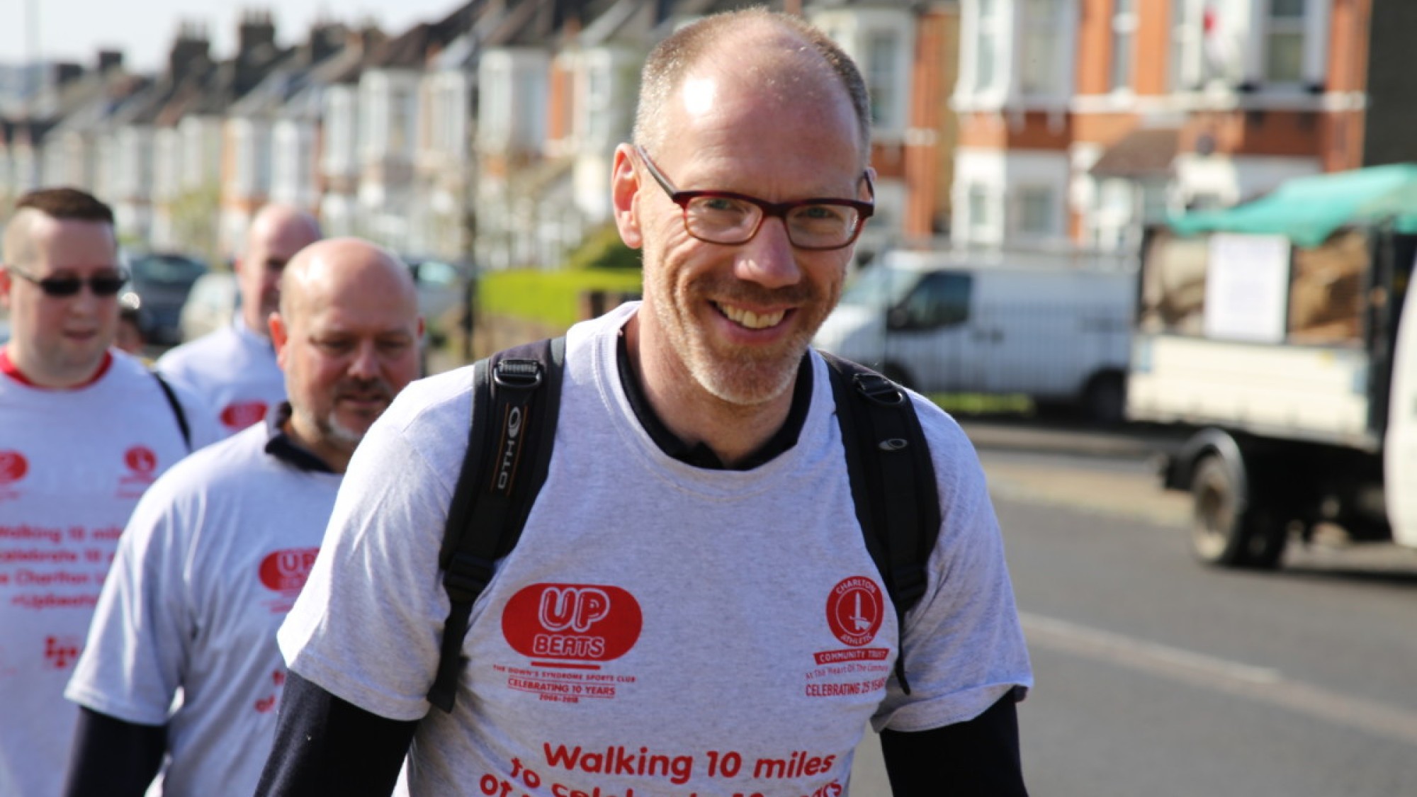 Simon Webster on keeping up Upbeats Walk 100% attendance record ...