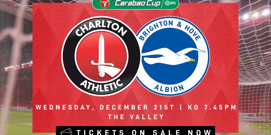 Brighton tickets now on to priority sale to Charlton supporters ...