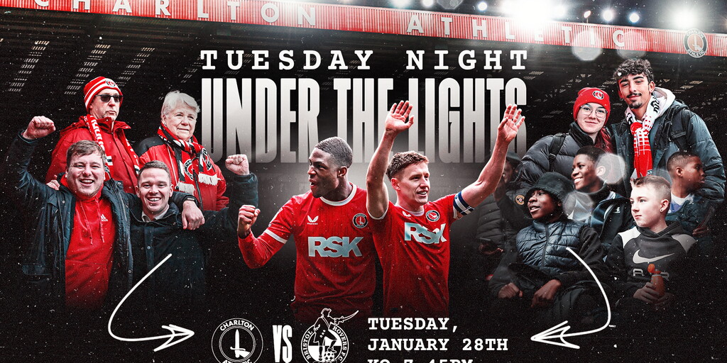 Secure your seat for Tuesday! | Charlton Athletic Football Club