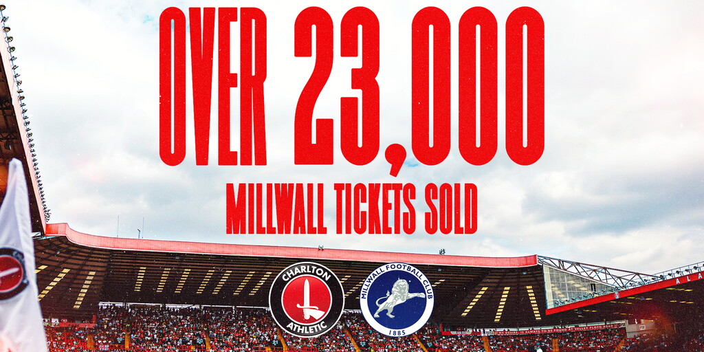 Saturday's attendance passes 23,000 | Charlton Athletic Football Club