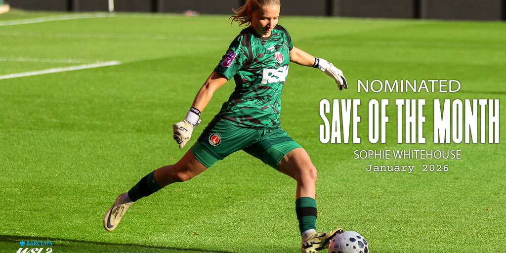 Sophie Whitehouse Up for Save of the Month | Charlton Athletic Football ...